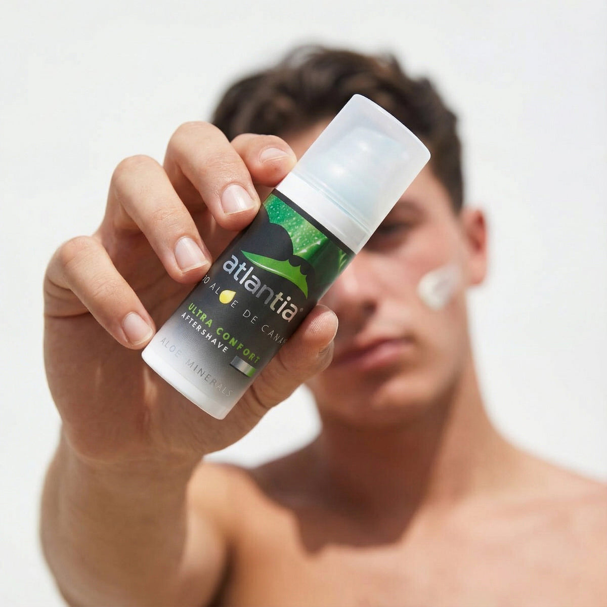 Aloe for male skin - Discover Atlantia Men | Atlantia® - atlantialoe